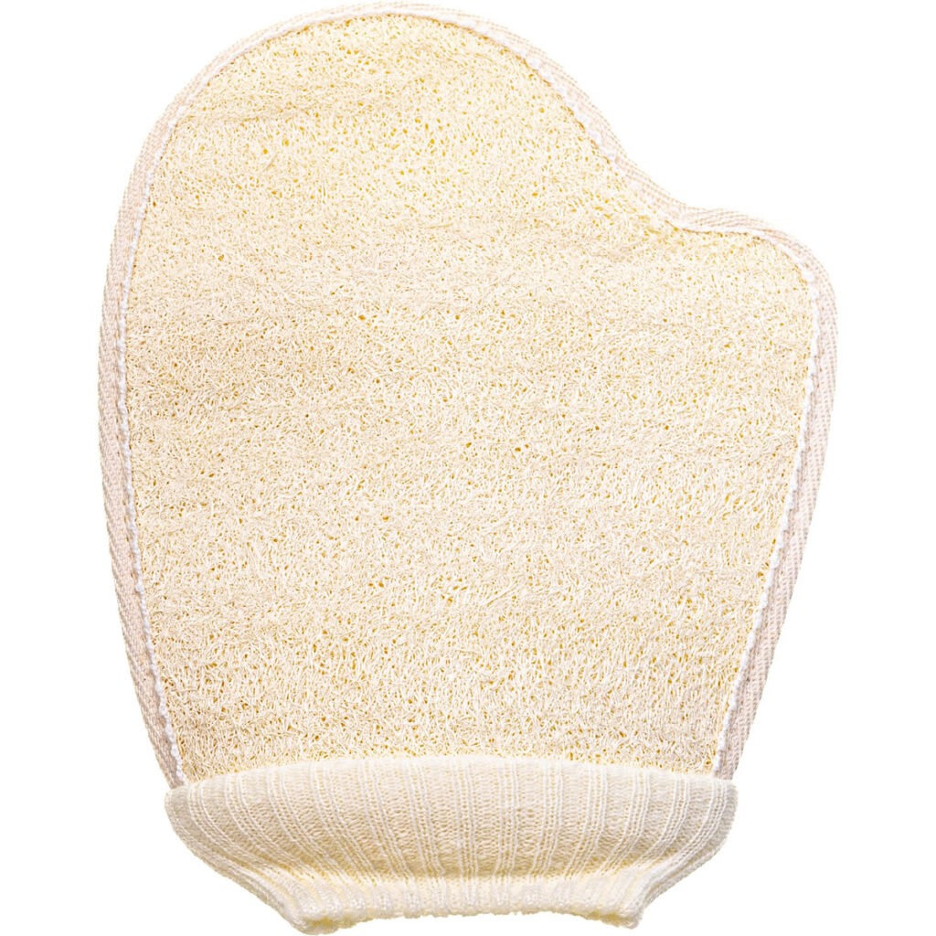 Premium Loofah Mitt for Bath & Shower - Natural Bath & Body Shop