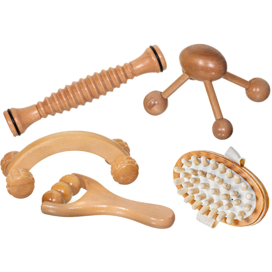Wood Roller Massager - Natural Bath & Body Shop